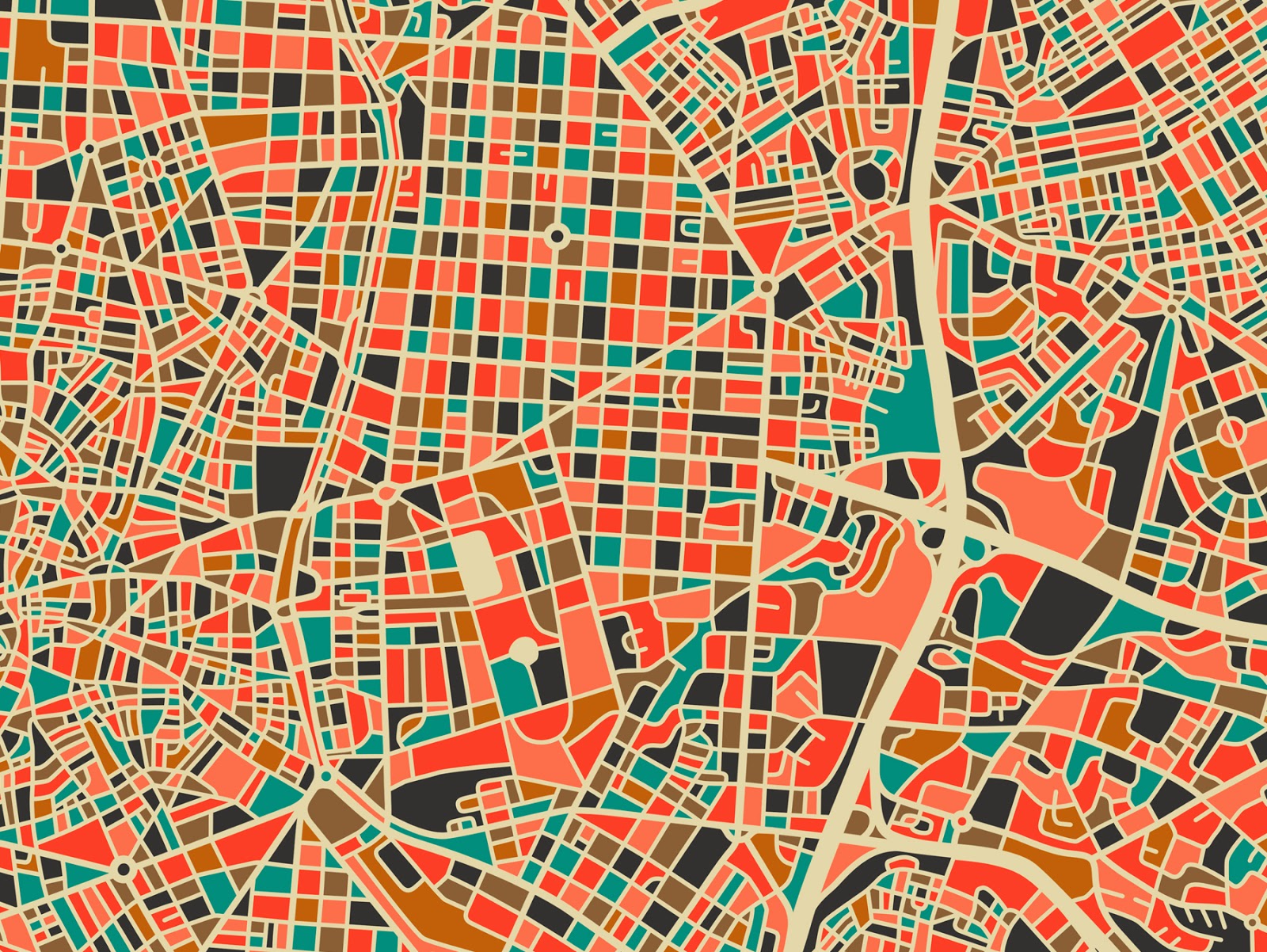 Jazzberry Blues - City Maps | Doctor Ojiplático