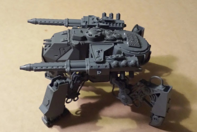 AddictedToStyrene: Dust Warfare: Axis Heavy Walker conversion