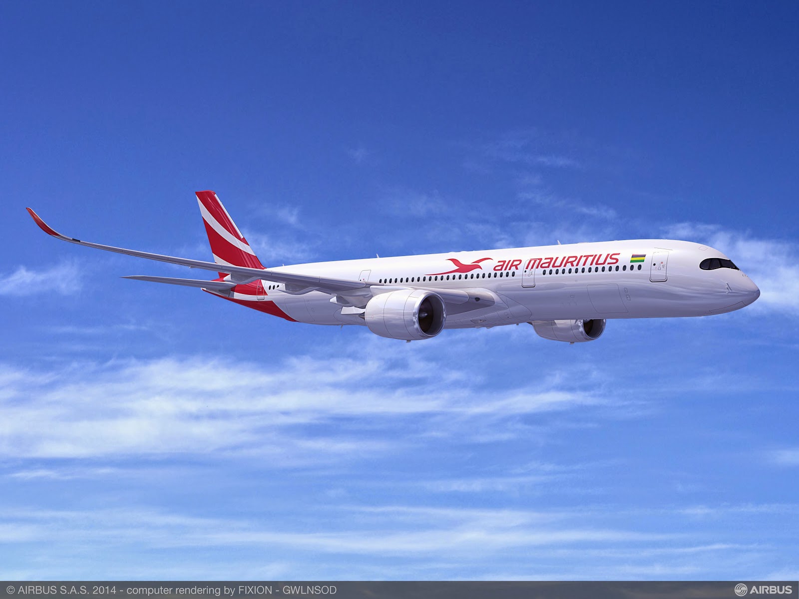 A350 XWB News: Air Mauritius orders 4 A350-900s. Total of 746 orders as ...