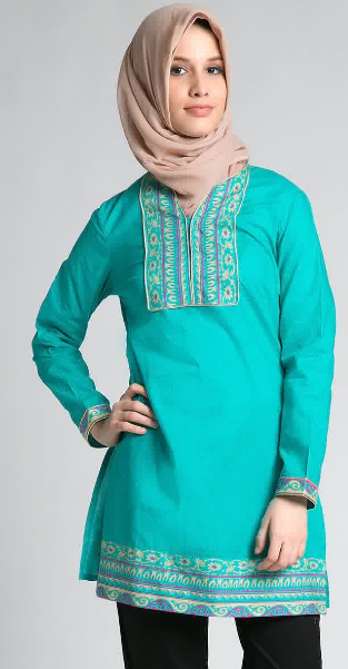 10 Baju Muslim Modis Dan Trendy untuk Hari Raya | Kerudung Trend