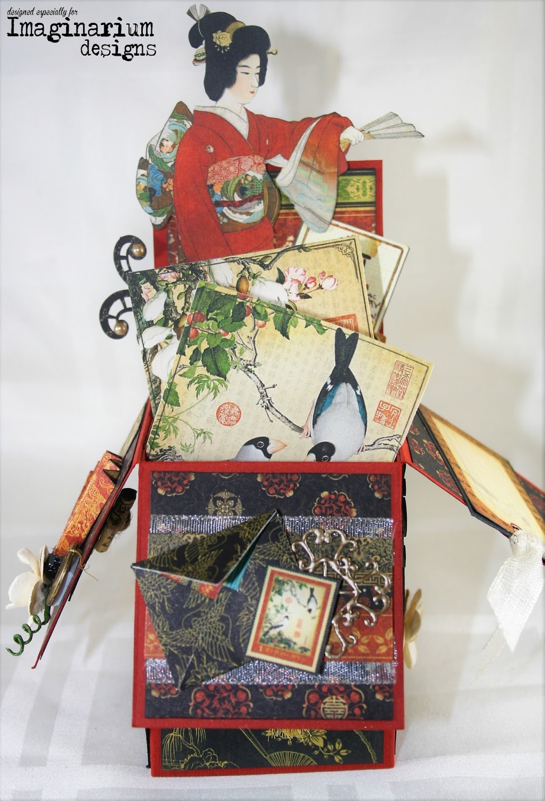 Imaginarium Designs: Japanese Pop Up Box Card by Wendy