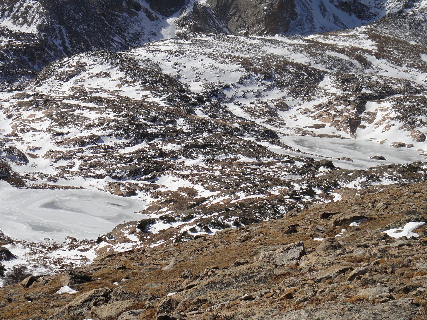 Hiking Rocky Mountain National Park: Chiefs Head Peak via Sandbeach Lake.