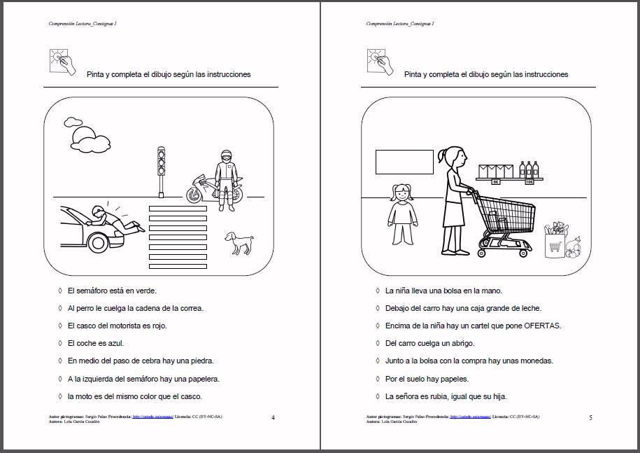 Mis Materiales AL y PT: COMPRENSIÓN LECTORA: CONSIGNAS