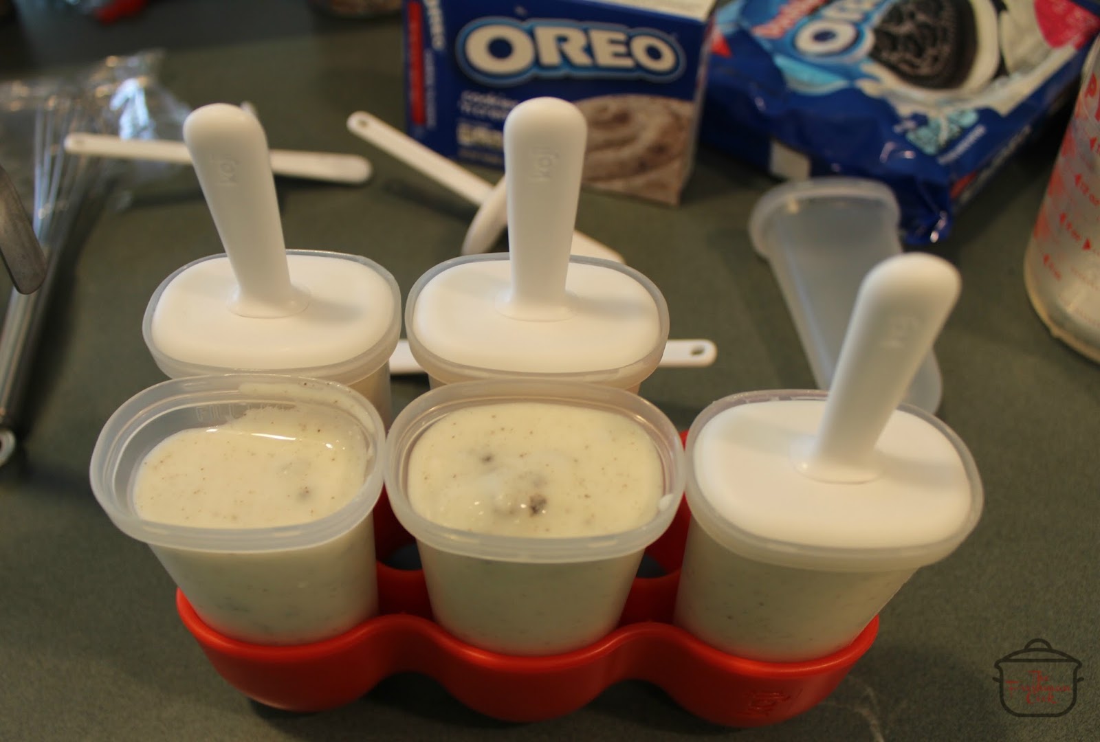 The Freshman Cook: Cookies and Cream Frozen Pudding Pops / #15 Minute ...
