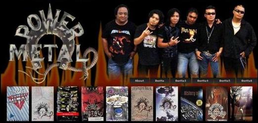 musik indonesia: Sejarah Power Metal