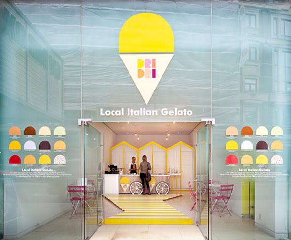 La De Dah Kids: cute Gelato stand