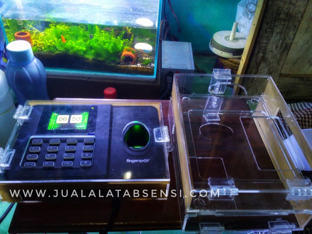 Jual Casing Akrilik Mesin Absensi Jogja Termurah! - jualalatabsensi.com