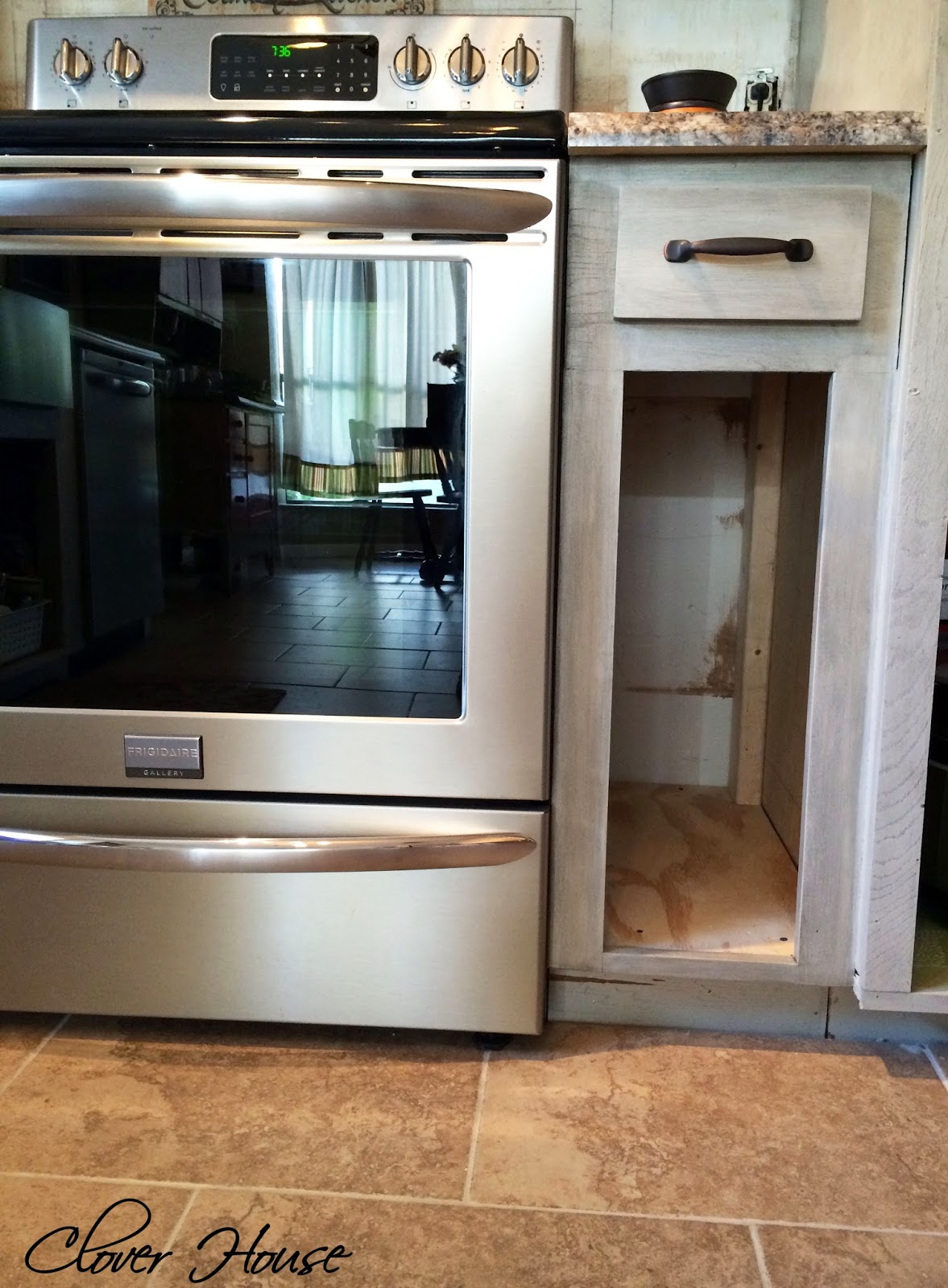 Clover House: Building a Drop-in Kitchen Cabinet