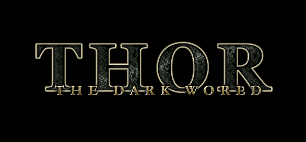X-DES: THOR: The Dark World Text Effect in Photoshop