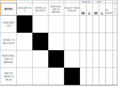 The Volley Geek: How to Read a Pool Sheet