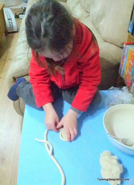 Taming the Goblin: Salt dough coil pots