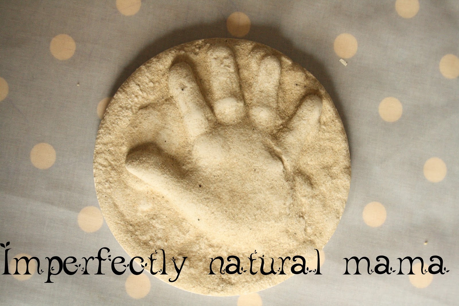 Hello!: Home Preschool - Sand hand print