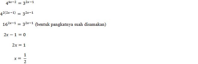 Rumus Persamaan Eksponen Beserta Teladan Soal Eksponen | Cara Ampuh ...