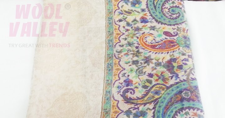 Embroidered Shahtoosh Shawl | Wool Valley