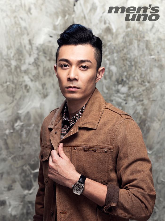Pakho Chau (周柏豪) en portada de Men's Uno Hong Kong Magazine Julio 2013