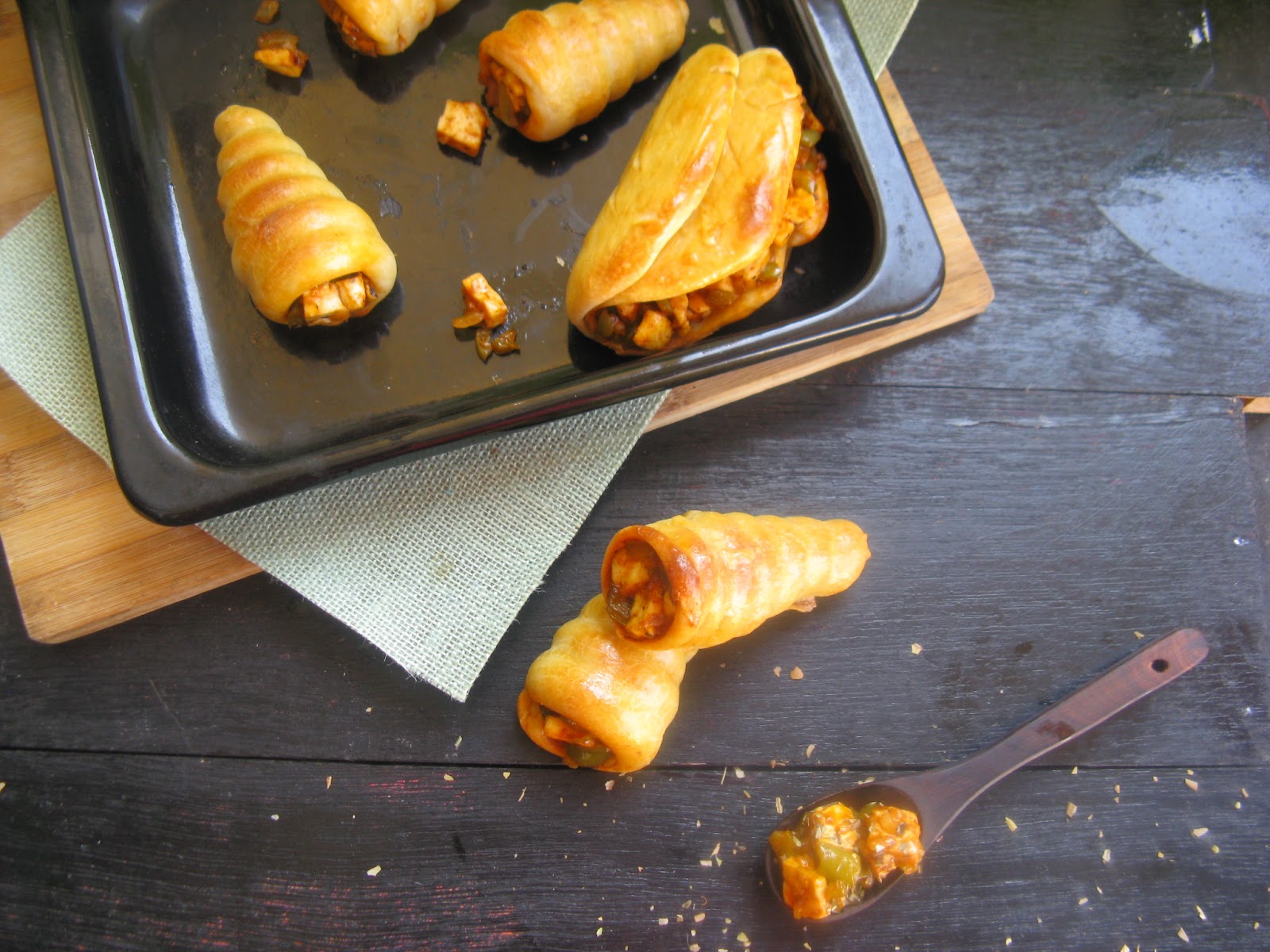 InMyKitchen: Stuff Cornet Bread