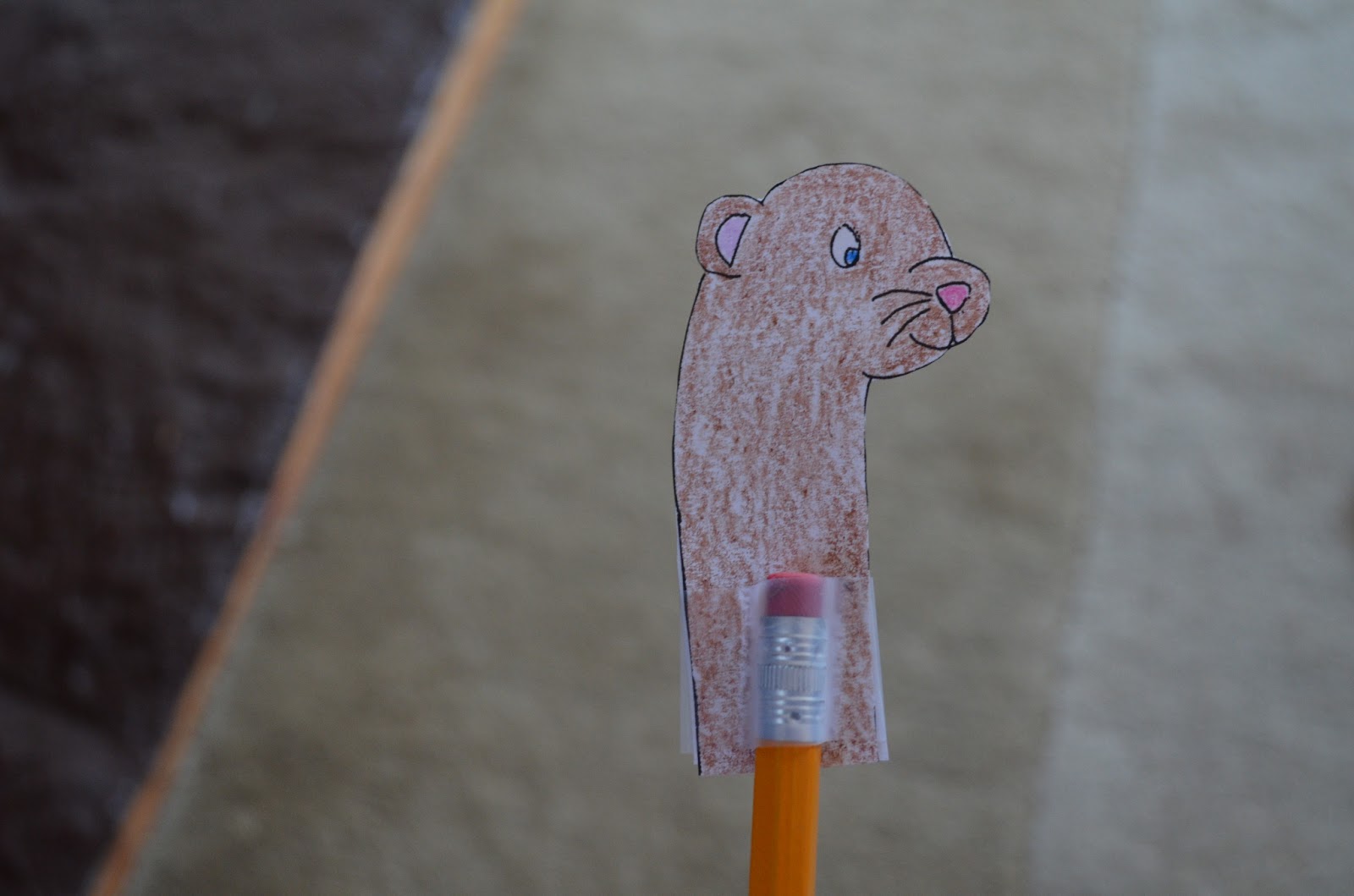 Groundhog Day Craft Activity with Printable Pattern - Jinxy Kids