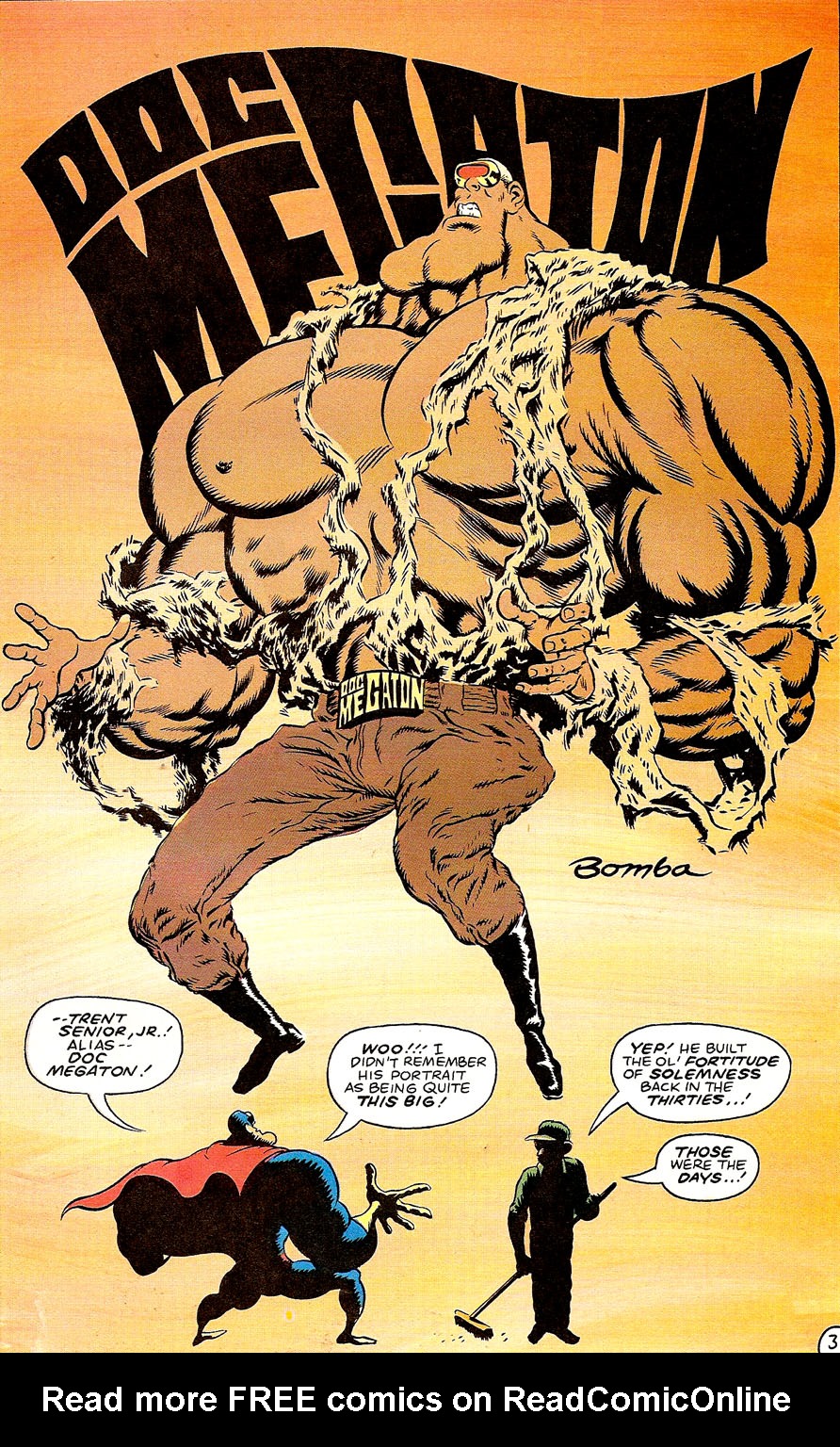 Read online The Return Of Megaton Man comic - Issue #2