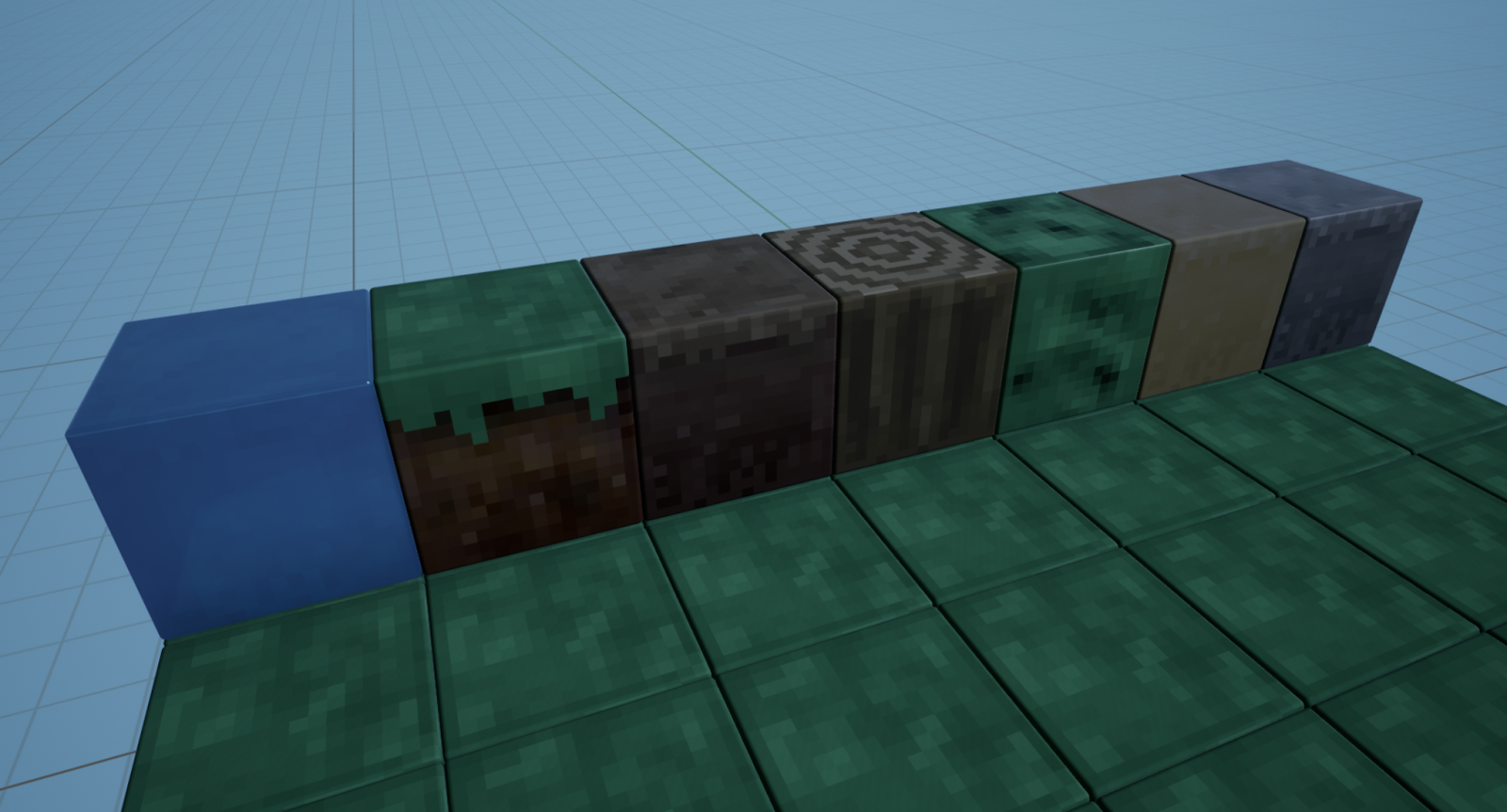 Bryan Colvin FIEA: 3D Week 02 (Minecraft-ish Level)