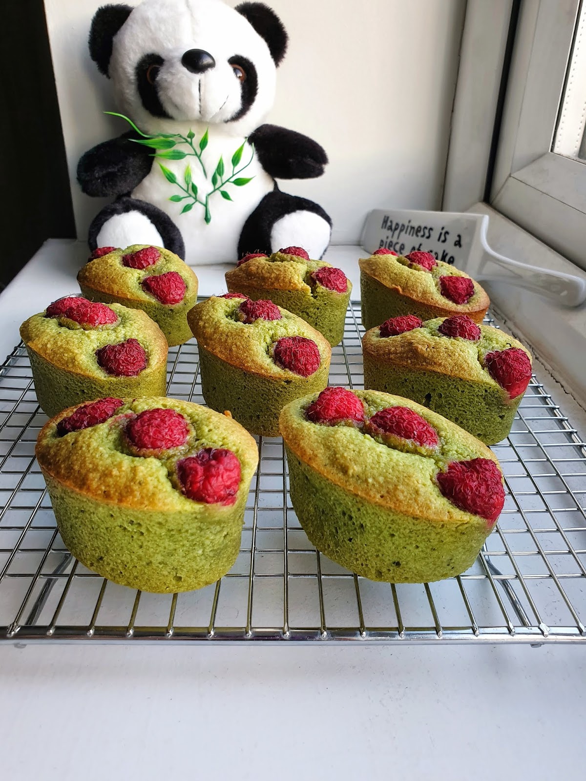 Raspberry Matcha Friands – Recipe