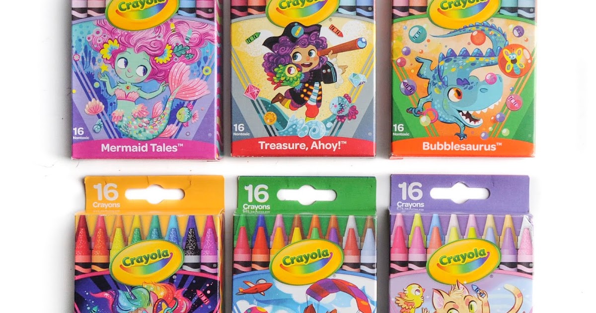 2017 Crayola Pick Your Pack: What's Inside the Box | Jenny's Crayon ...