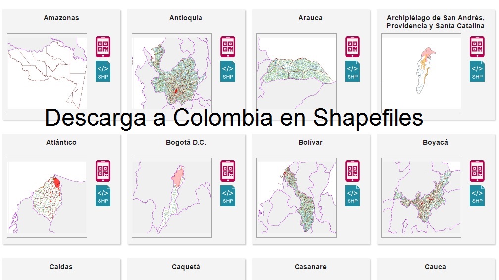 Geoinformación: Descarga la información geográfica de Colombia en ...
