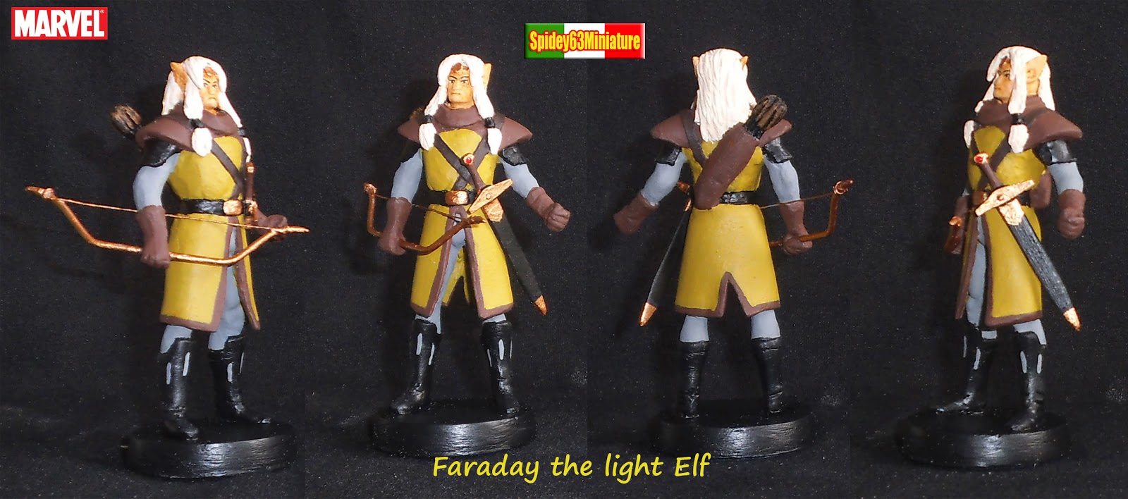 Spidey 63 miniature: Faraday the light Elf