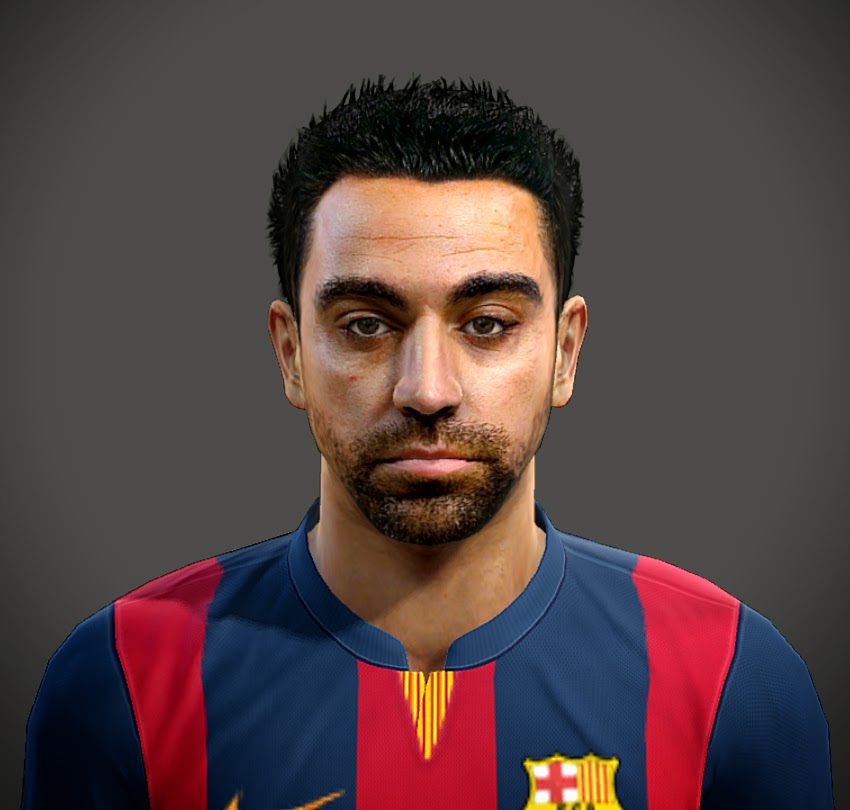 PES 2013 Xavi Face by emre ~ ONE EDITOR