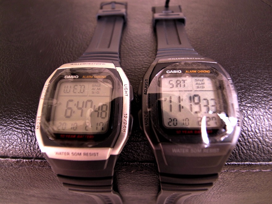 CASIO VINTAGE W96H-1B, W96H-1A - Hullabaloo Blog