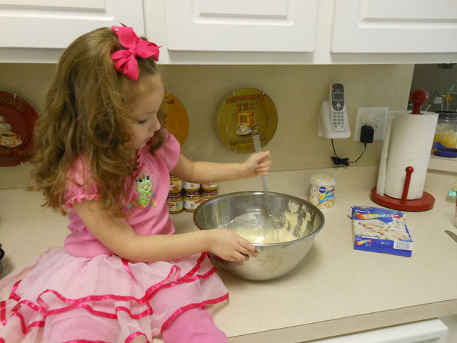 The Joy of Homemaking: Jobs | Addie at 4 Years Old