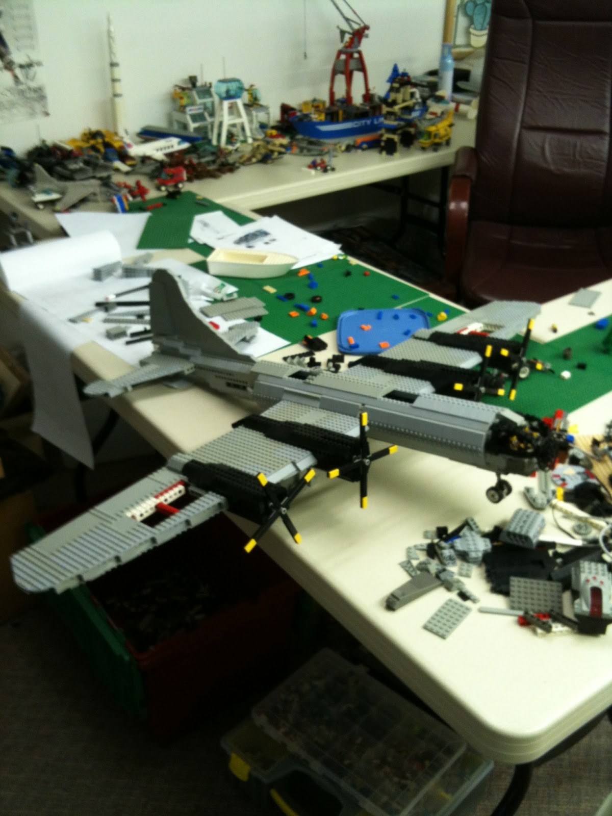 My LEGO Portfolio: B-29 Superfortress (Part 1)