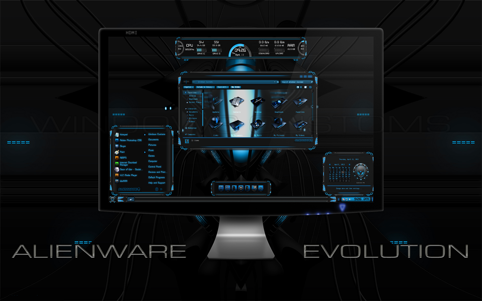 Windows alienware
