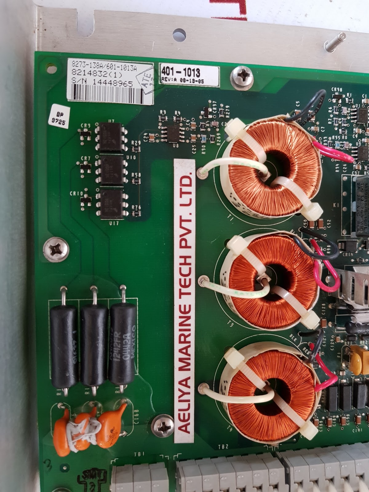 WOODWARD 2301D-EC DIGITAL LOAD SHARING & SPEED CONTROL 8273-138 ...