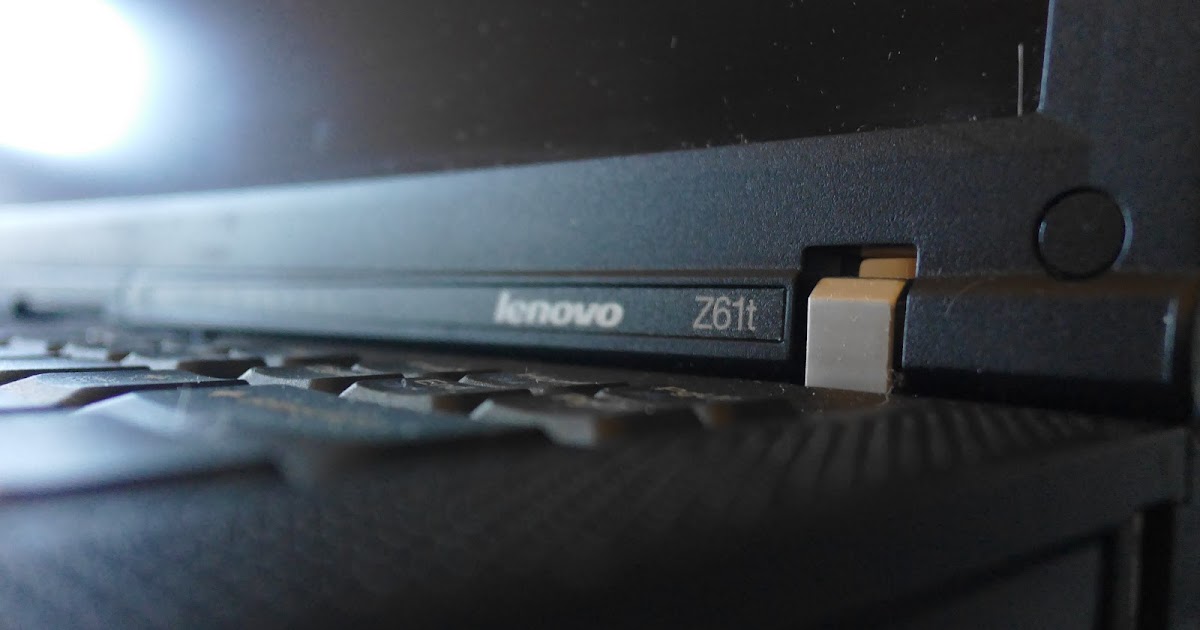 Backspace: Lenovo ThinkPad Z61t (Type 9443)を弄って遊んだ記録