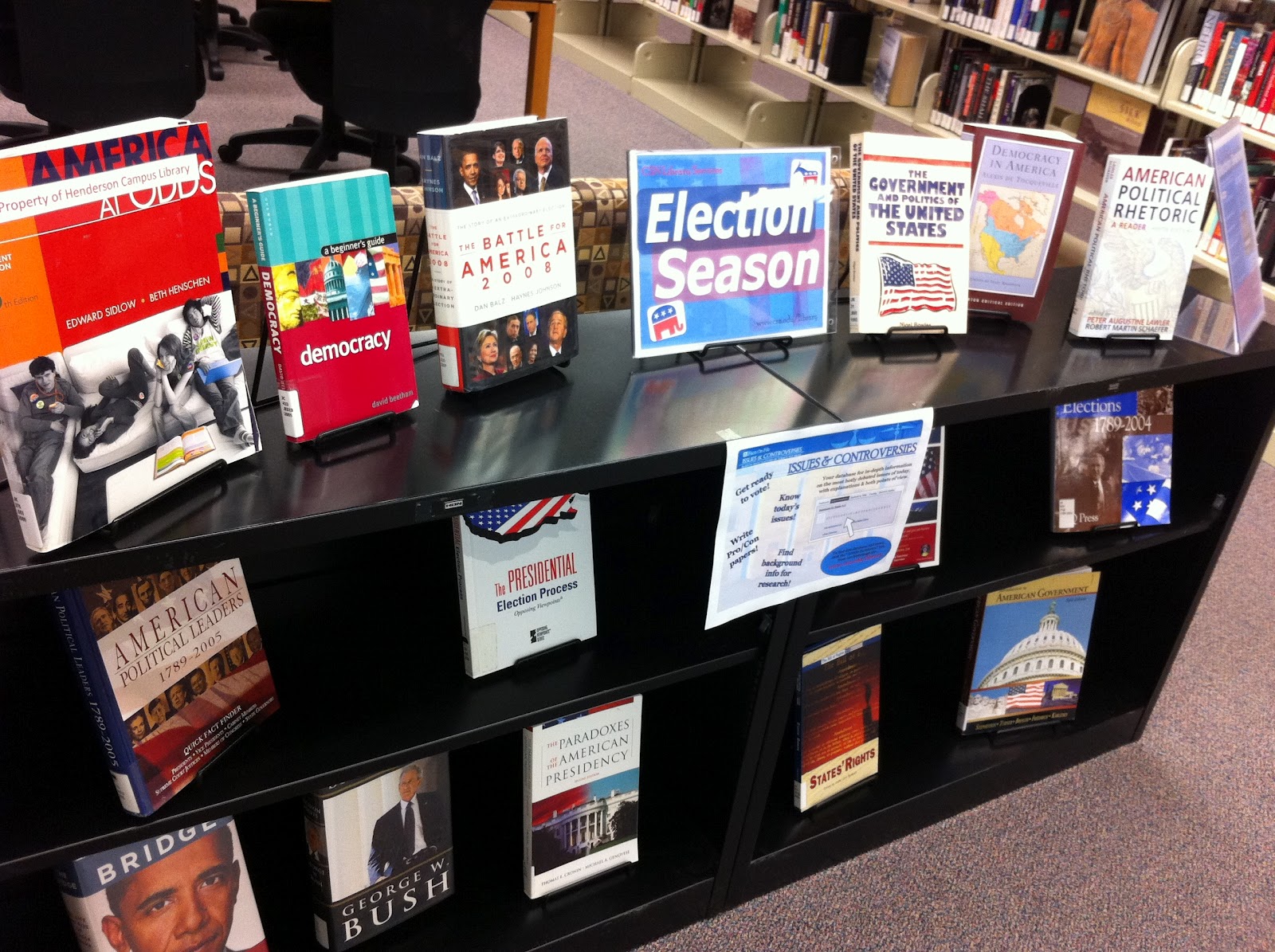 CSN Henderson Campus Library: Election Season