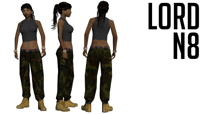 GTA SA LowPoly Mods: 2 Mujeres