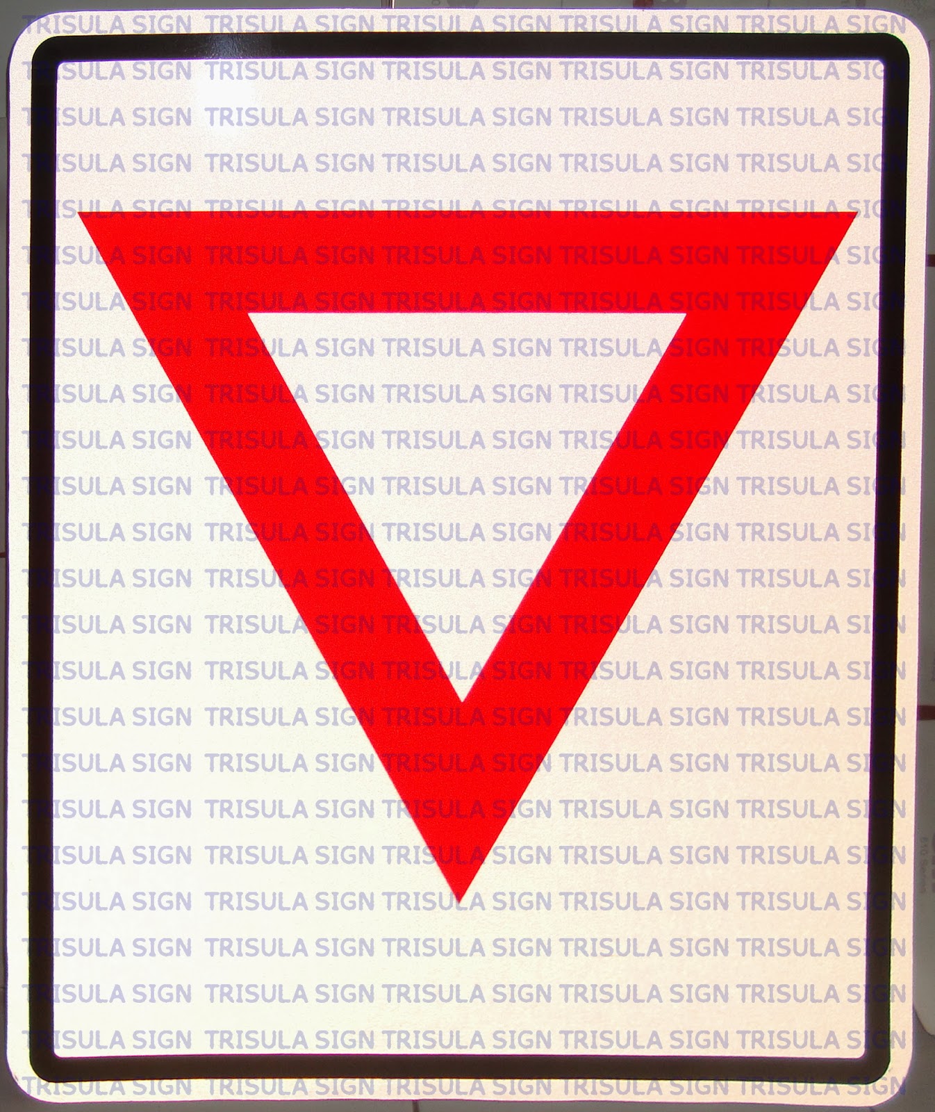 Rambu Larangan Berjalan Terus ~ Jual Rambu, Safety Sign