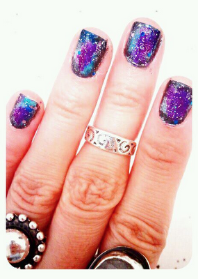 in my own little universe: Outer Space Nails!