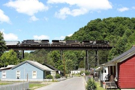 VIRGINIAN RAILWAY HERITAGE TRAIL: Milepost 375 to 435 - Elmore to Deepwater