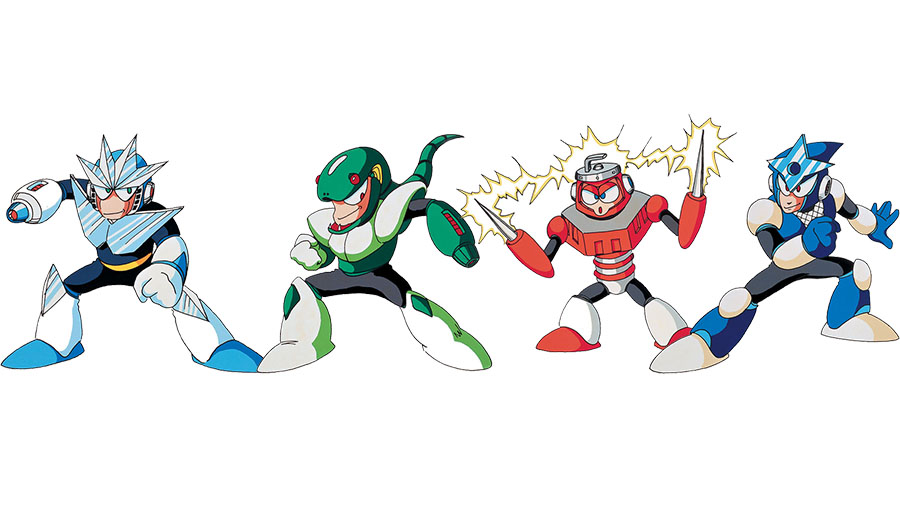 ROCKMAN WORLD 3 BOSS 01.洛克人3頭目(Rockman 3 Bosses) - RMMH洛克人回憶之館