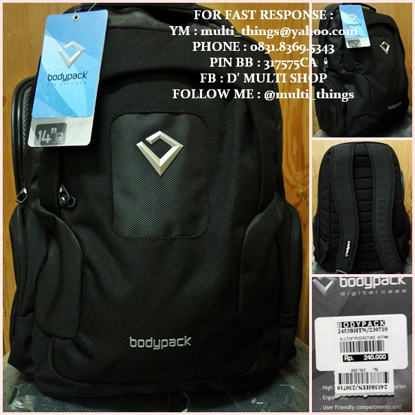 D' Multi Shop ^^: JUAL : BODYPACK ORIGINAL 100%
