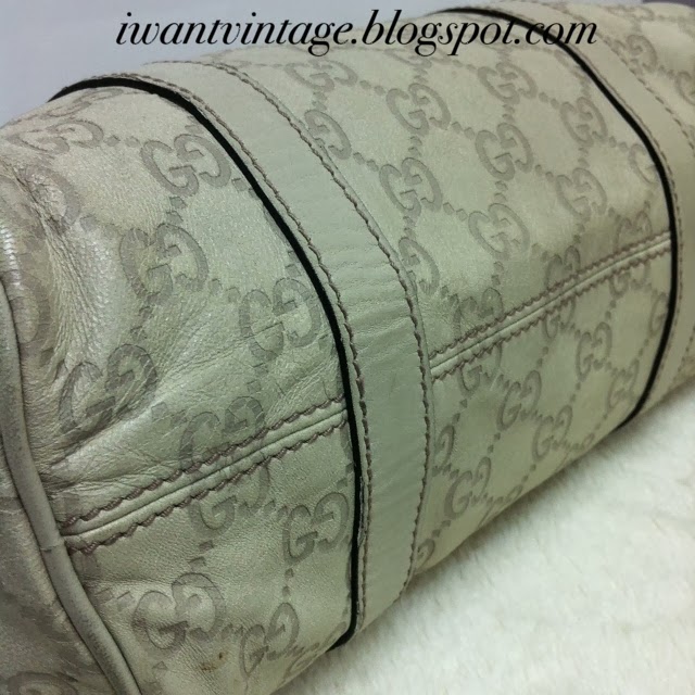 I Want Vintage | Vintage Designer Handbags: Gucci GG Logo Small Joy ...