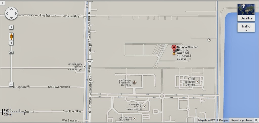 Detail National Science Museum Bangkok Location Map | About BTS Bangkok ...