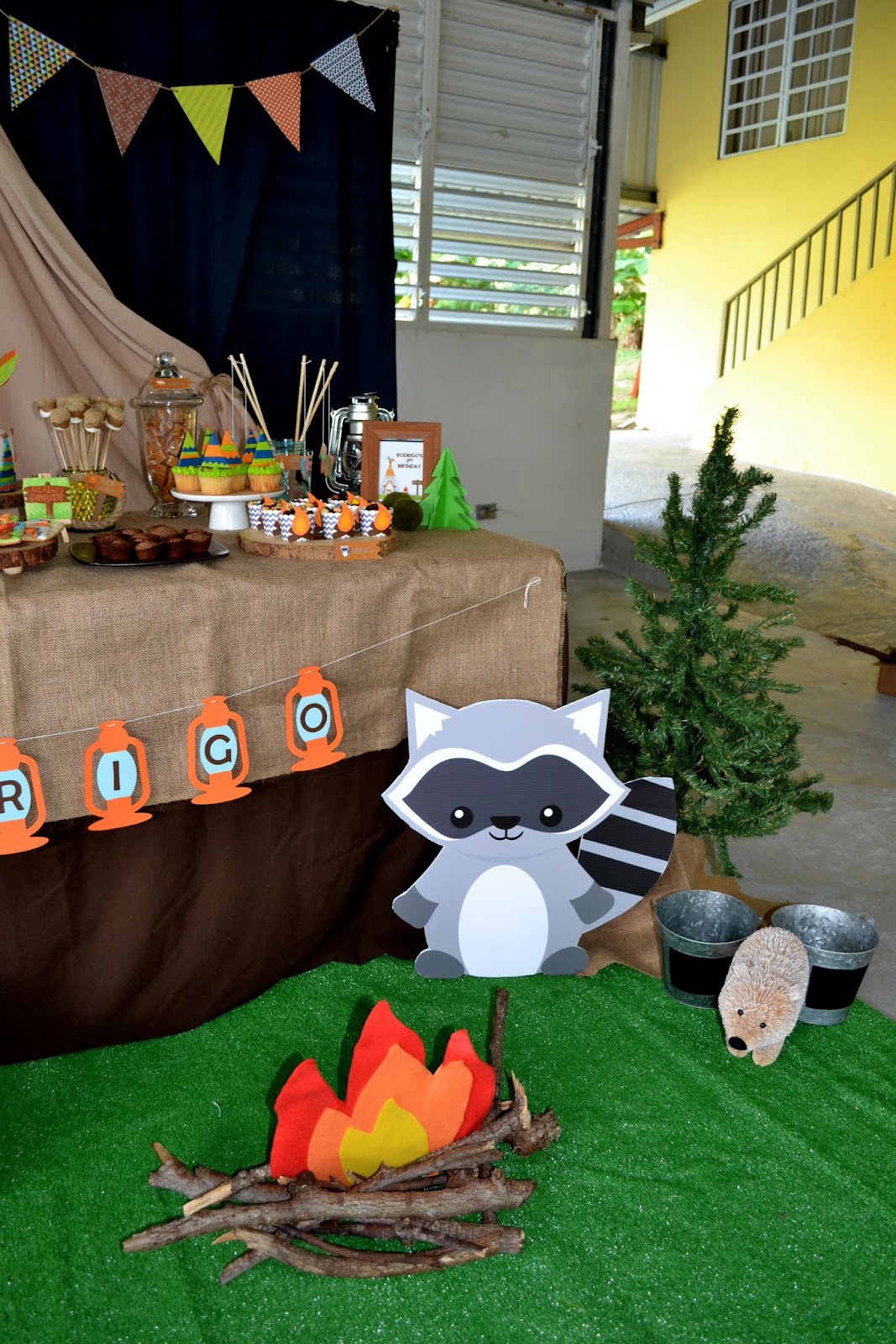 Partylicious Events PR: {Woodland Camping Birthday}