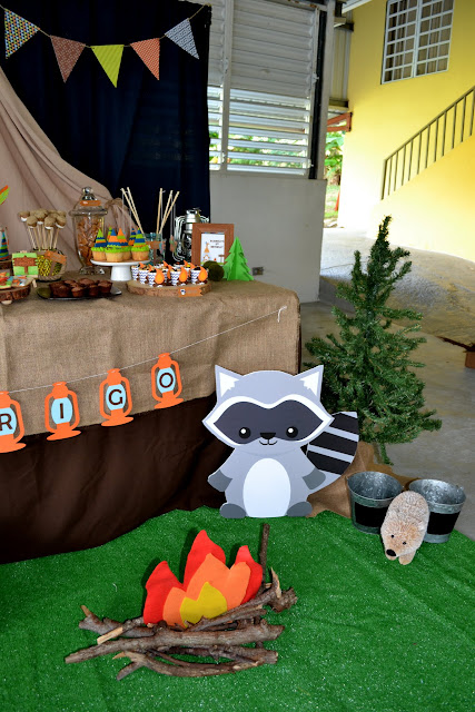 Partylicious Events PR: {Woodland Camping Birthday}