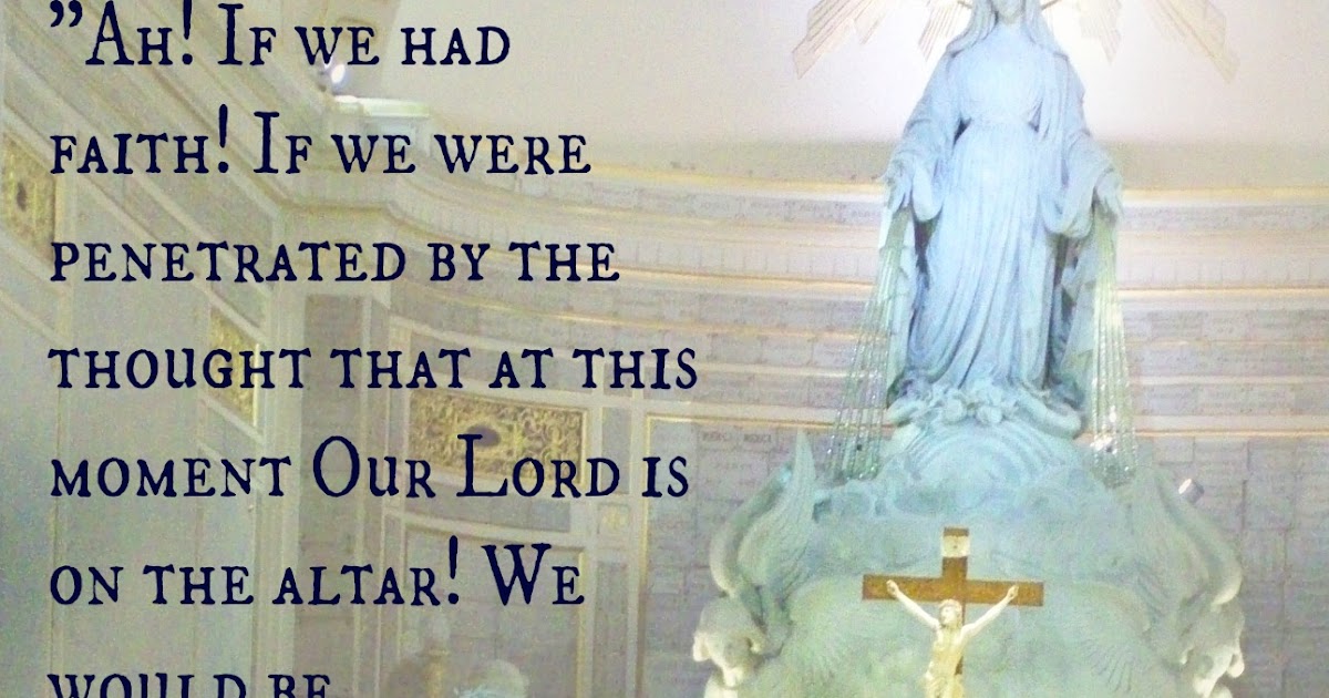 Sacrifice of Love: How Praying After Mass is Awesome (and It Can Change ...