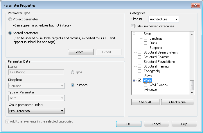 BIM Bird....: Revit Parameters Part 1 - Concepts