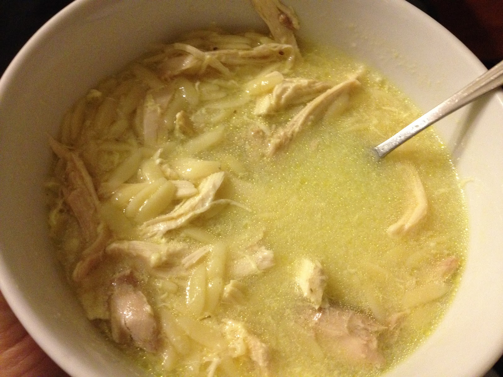 The Stuff I Love: Authentic Greek Avgolemono Soup