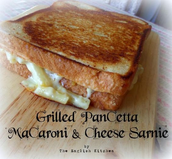 Grilled Mac, Cheese and Pancetta Sandwich | The English Kitchen