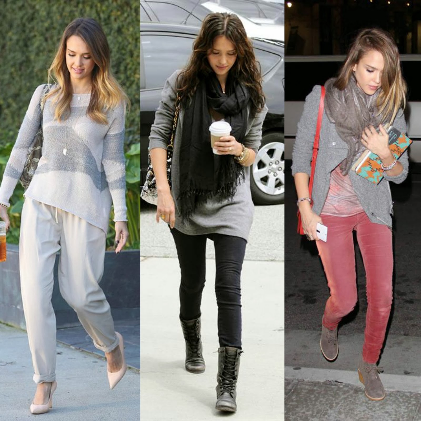 The Stylish Butterfly: Celebrity Style Inspiration: Sweater Girl ...